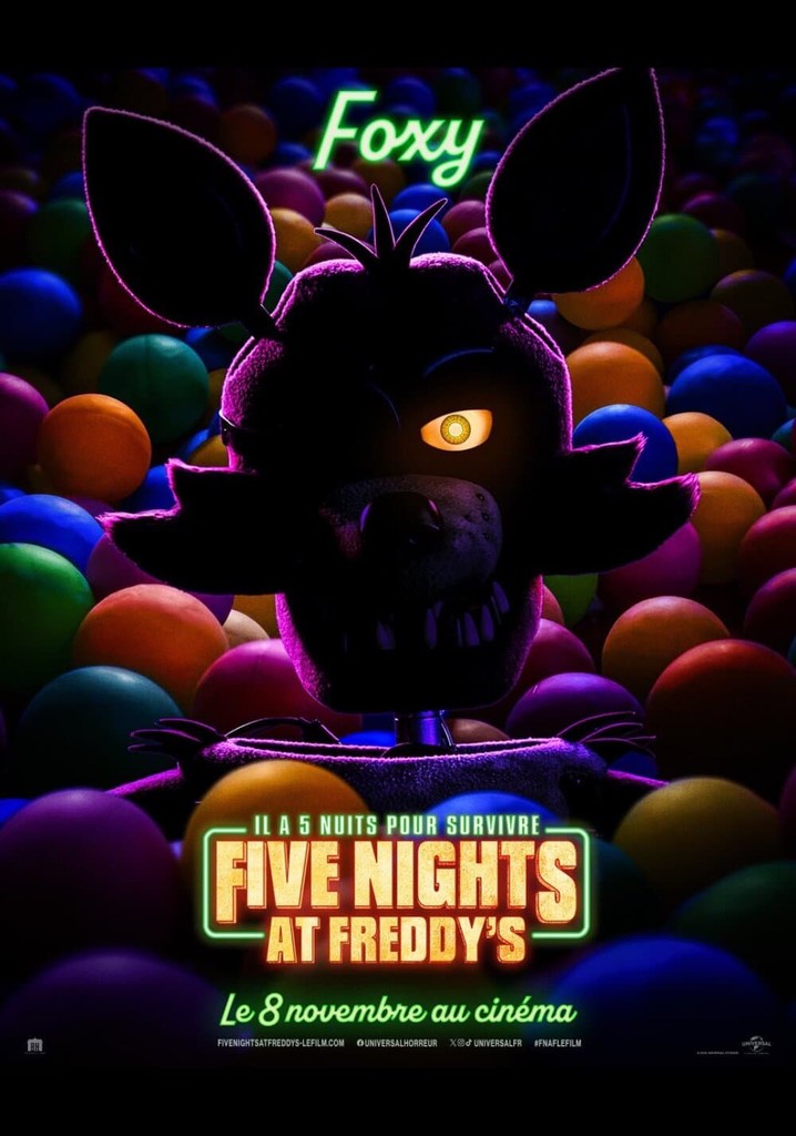 Regarder Five Nights at Freddy's en streaming
